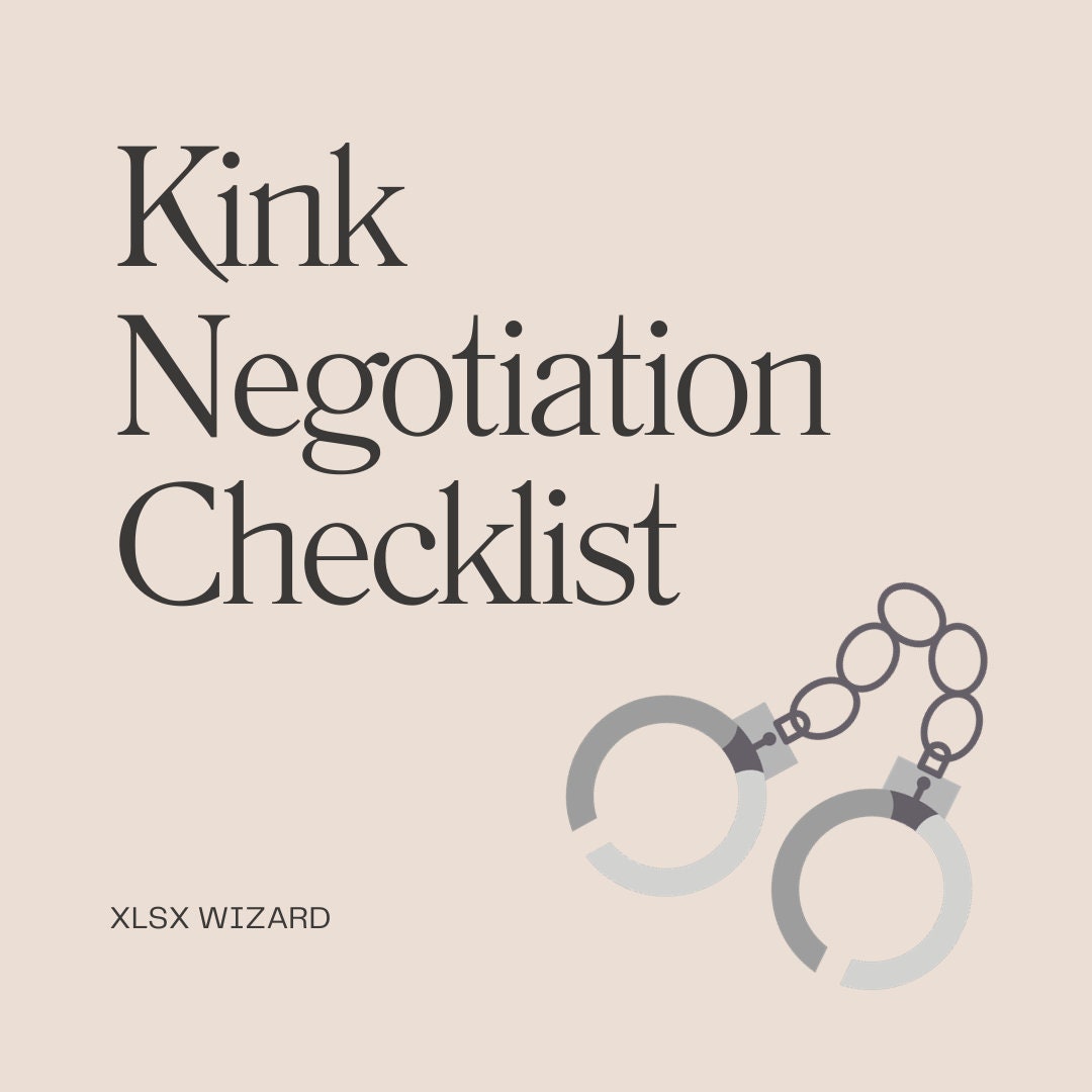 BDSM CHECKLIST - Use Our Interactive List Compare and Discover Your Desires, Perfect for Long ...