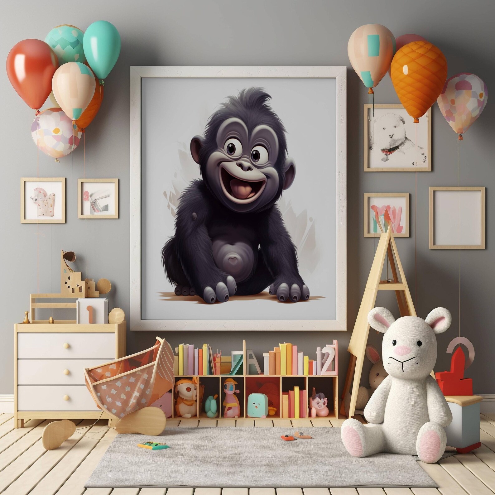 Printable Forest Friends – Set of 3 Baby Animal Posters | Nursery Decor ...