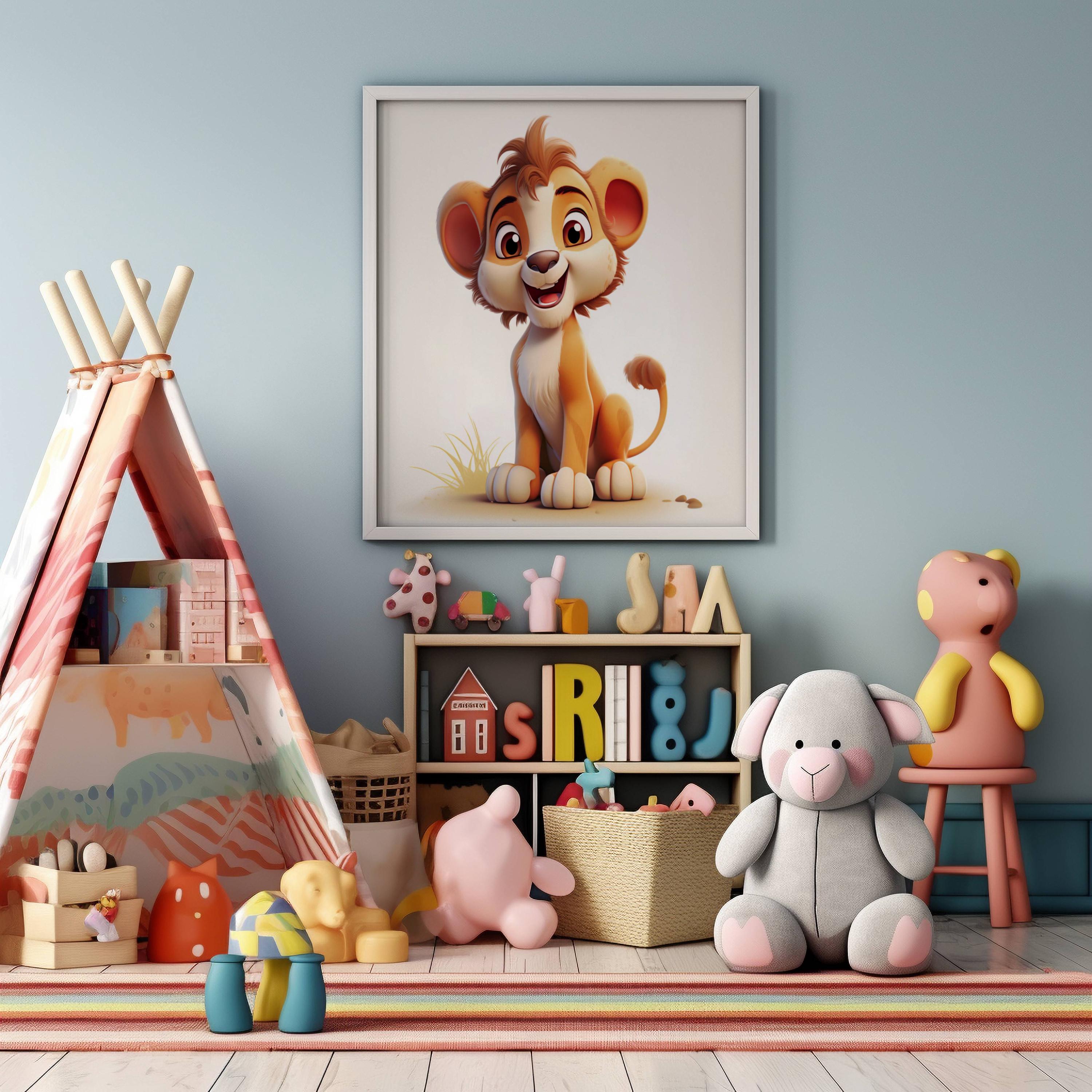 Printable Forest Friends – Set of 3 Baby Animal Posters | Nursery Decor ...