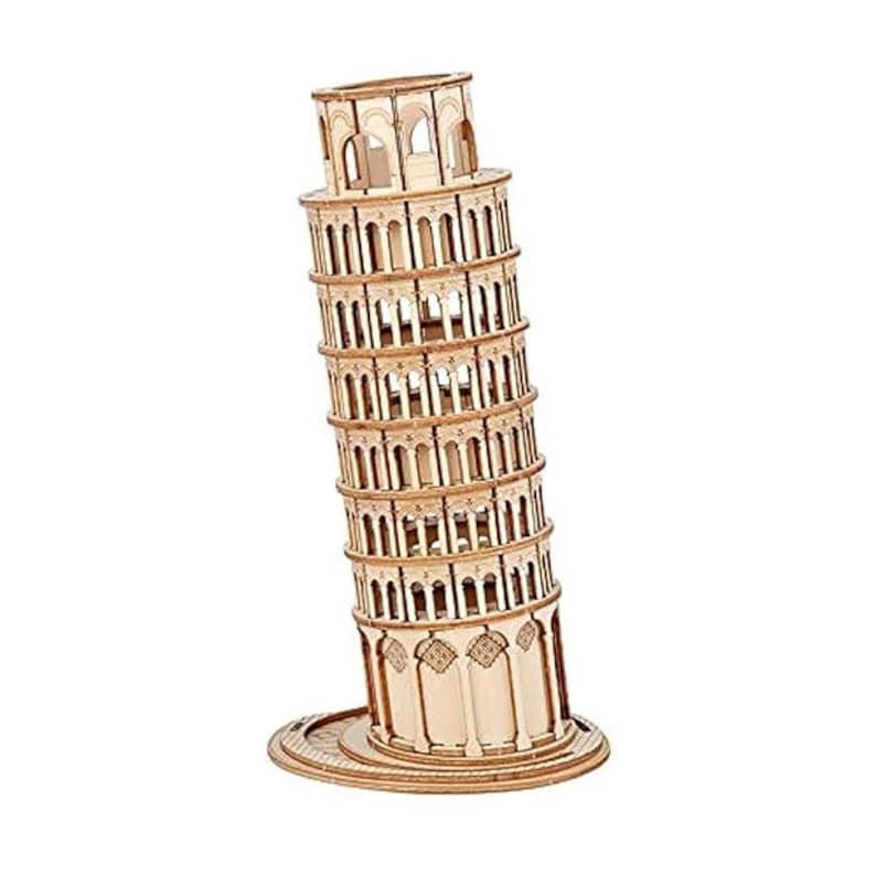 Leaning Tower of Pisa 3D Puzzle | DIY Architectural Masterpiece | CNC ...