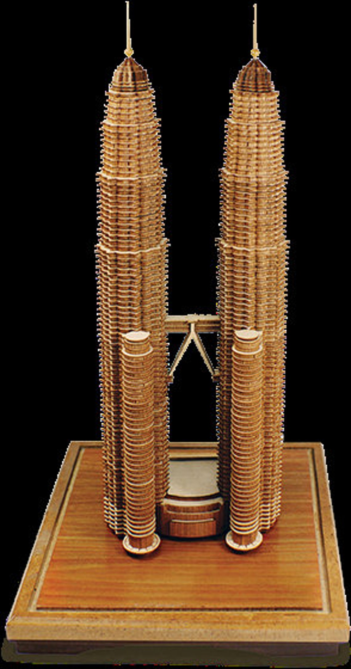Petronas Towers 3D Puzzle Files: CNC, Laser Cut, Cricut (digital ...