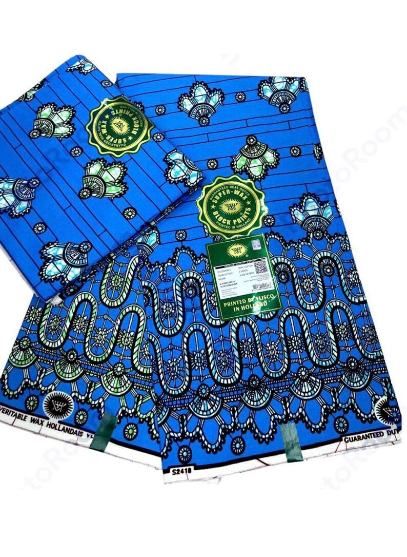 6 Yards African Ankara Fabric Hollandis - Etsy
