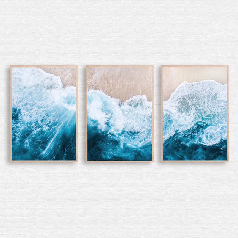 3 Panel Wall Art - Etsy
