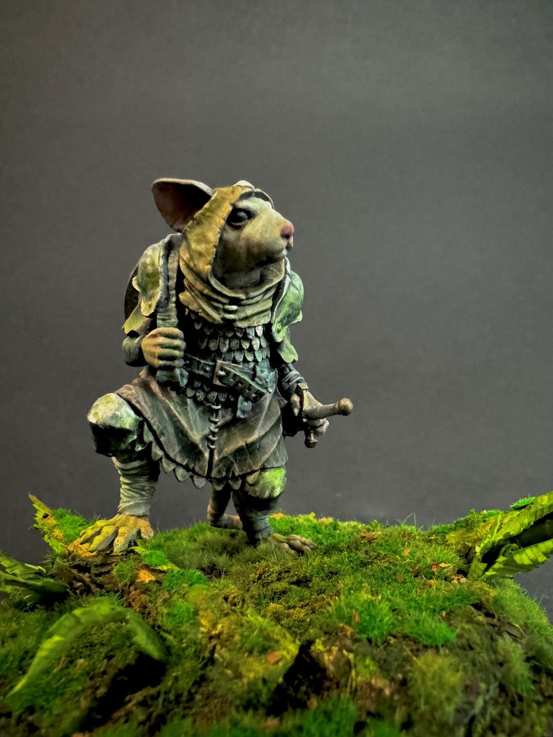 Martin Mouse Warrior - 60mm Resin Miniature - Collectors Series - Etsy