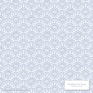 Simple Sea Shells Repeat Pattern Beach Coastal Pattern Scallop Geo ...