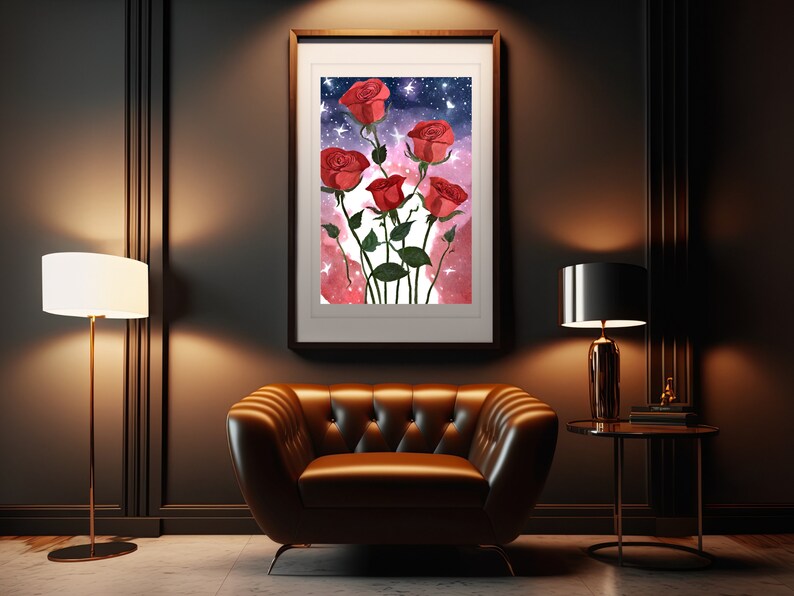 Infinite Petals, Stellar Roses, Rose Cosmos, Galactic Blooms,roses in ...