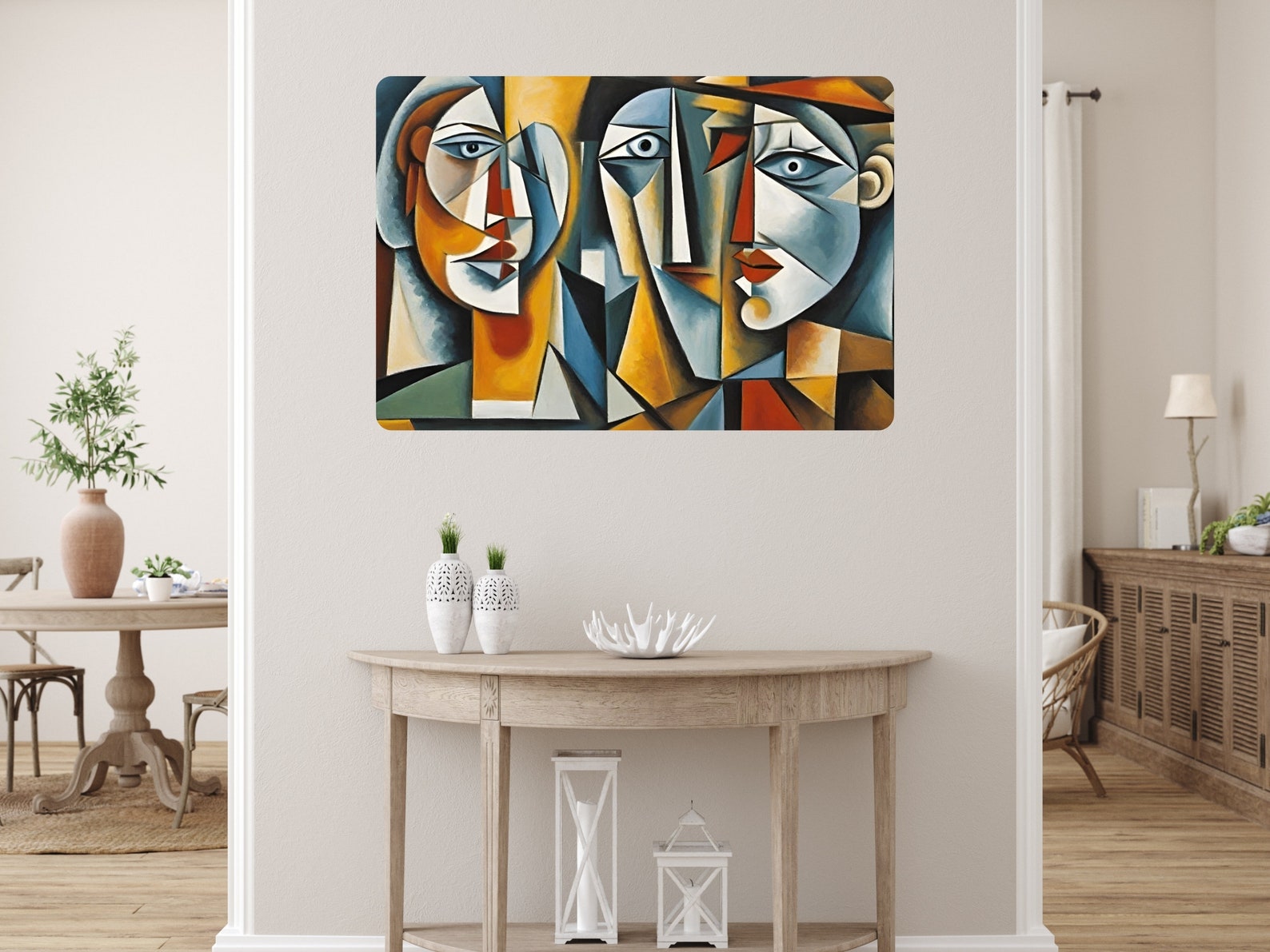 Portraits, Cubism, Digital Art, Picasso Style, Abstract, Expressionism ...