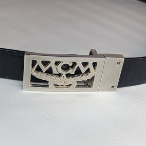 MCM Belt Monogram - Etsy