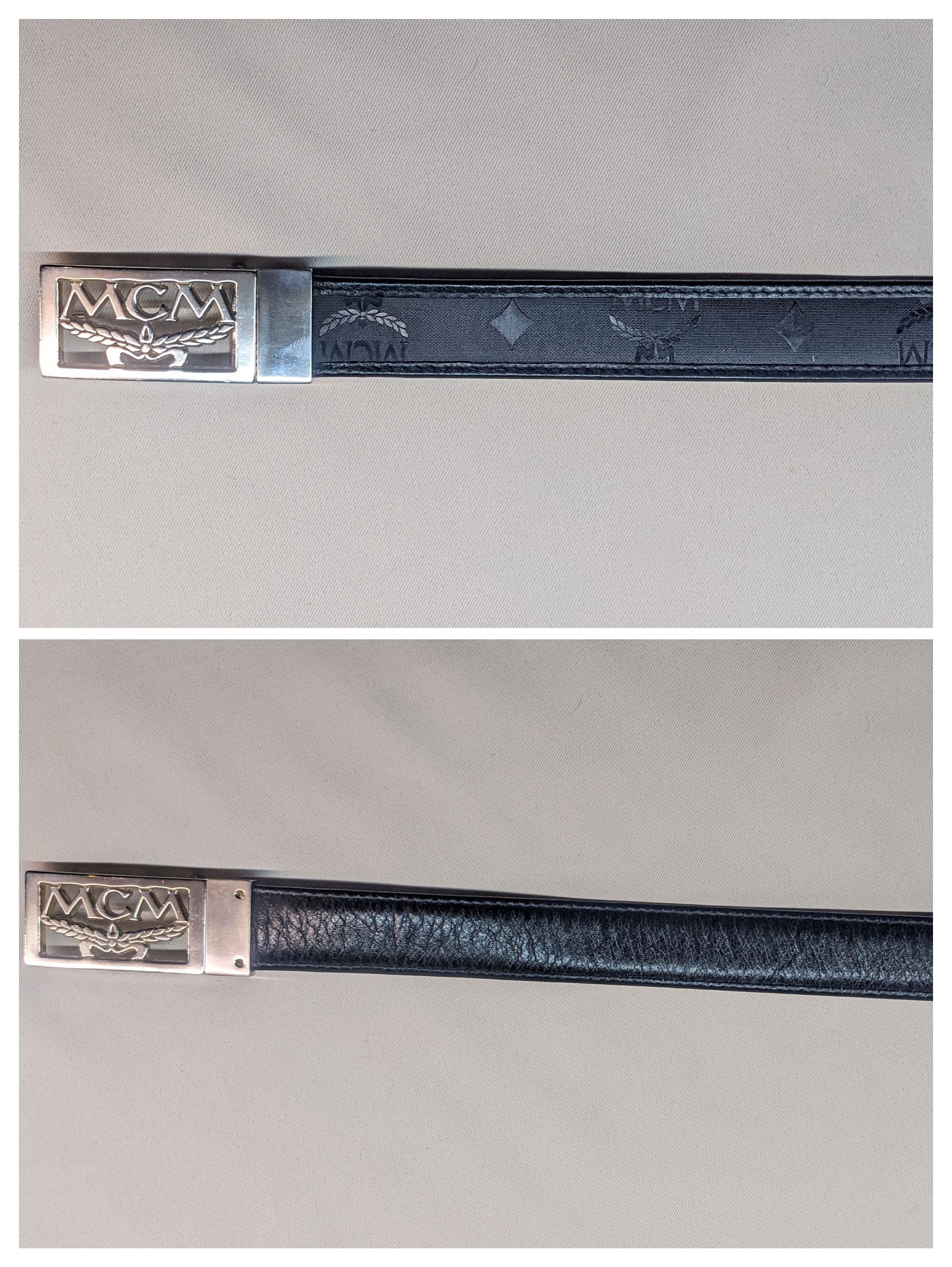 MCM Belt Monogram - Etsy