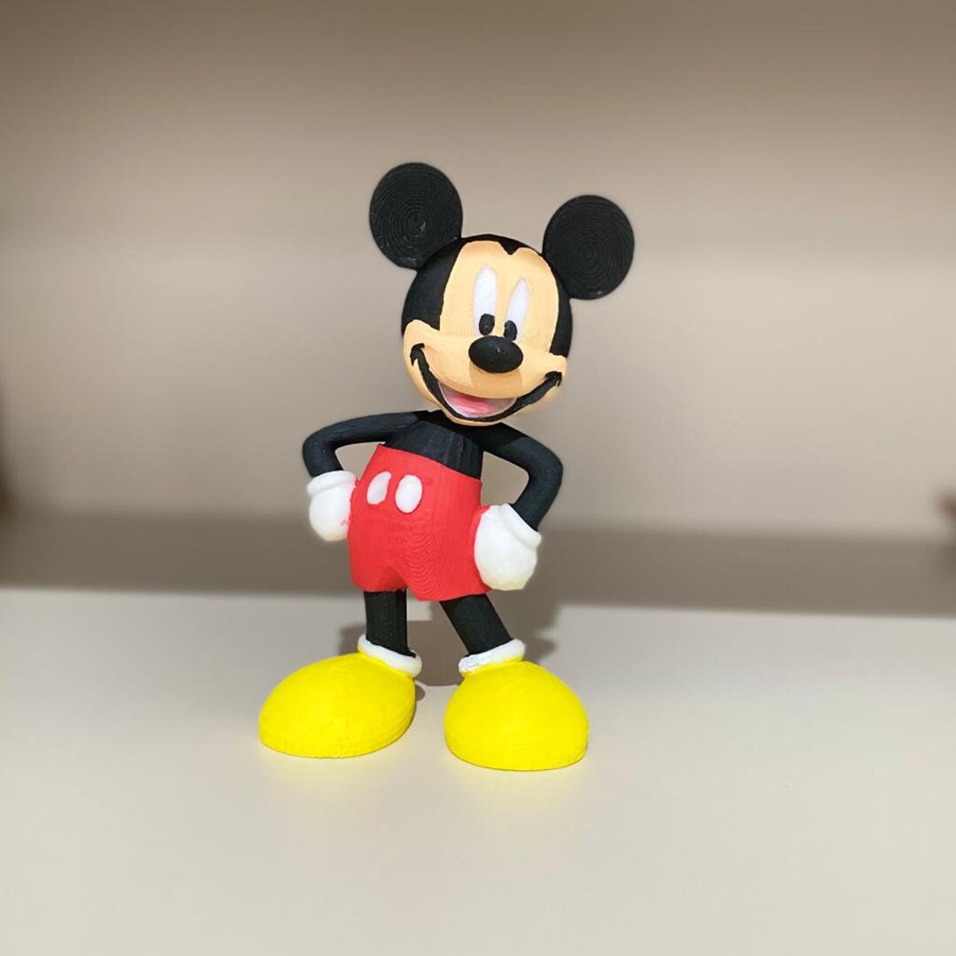 Mickey Mouse Figürü 3d Masa Süsü / Mickey Mouse Figure 3d Table ...