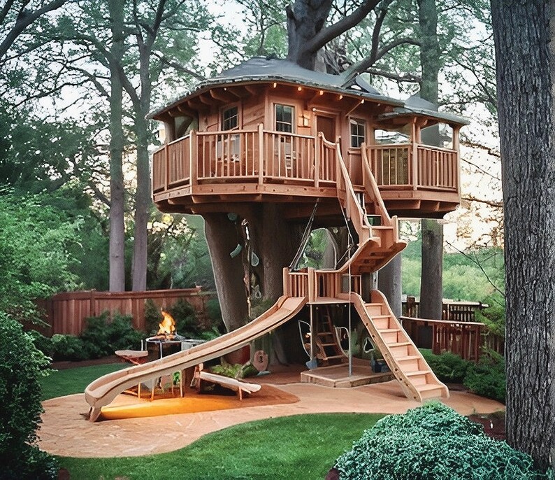 Treehouse Cottage for Adults - Etsy UK