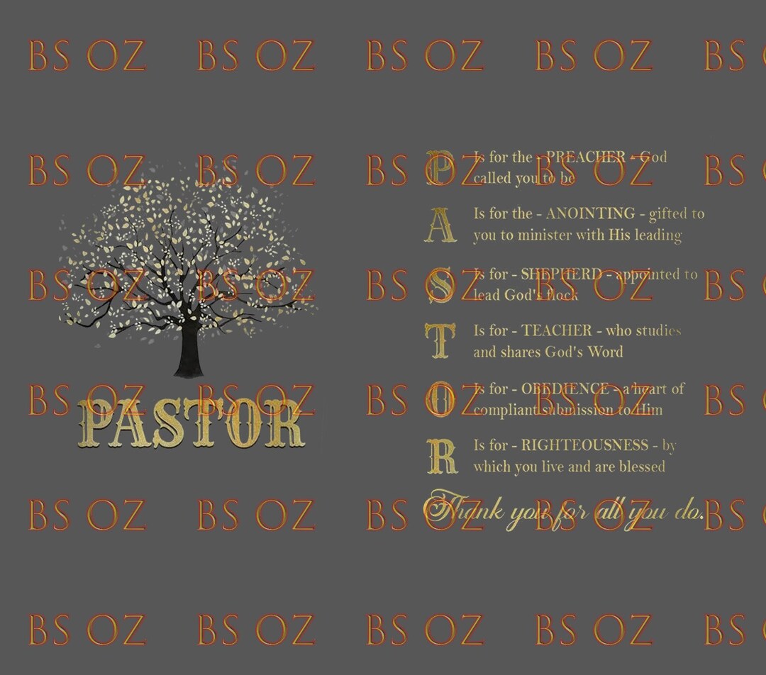 Pastor Wrap SVG/PNG - Etsy