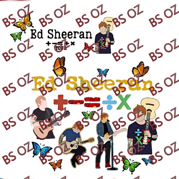 Ed Sheeran - Etsy