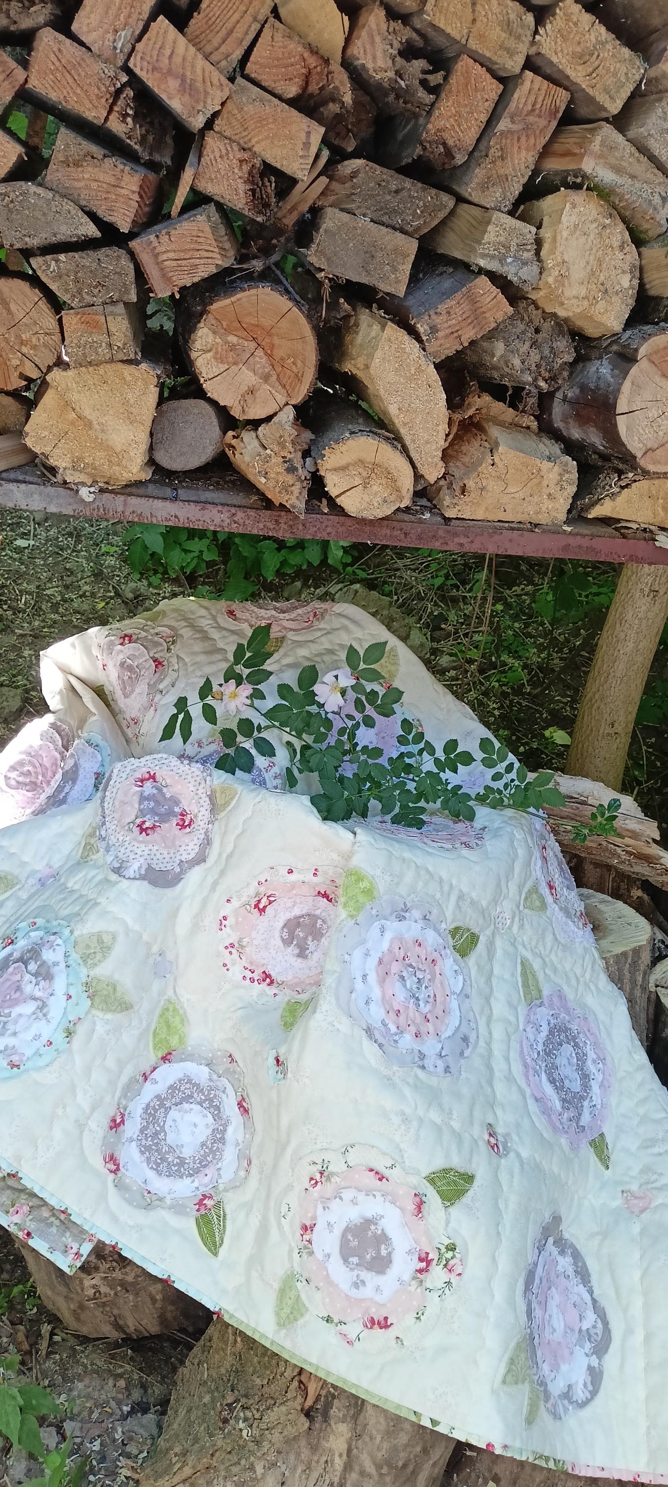 Queen Size Patchwork Quilt *the French Rose* in Boho Style - Etsy