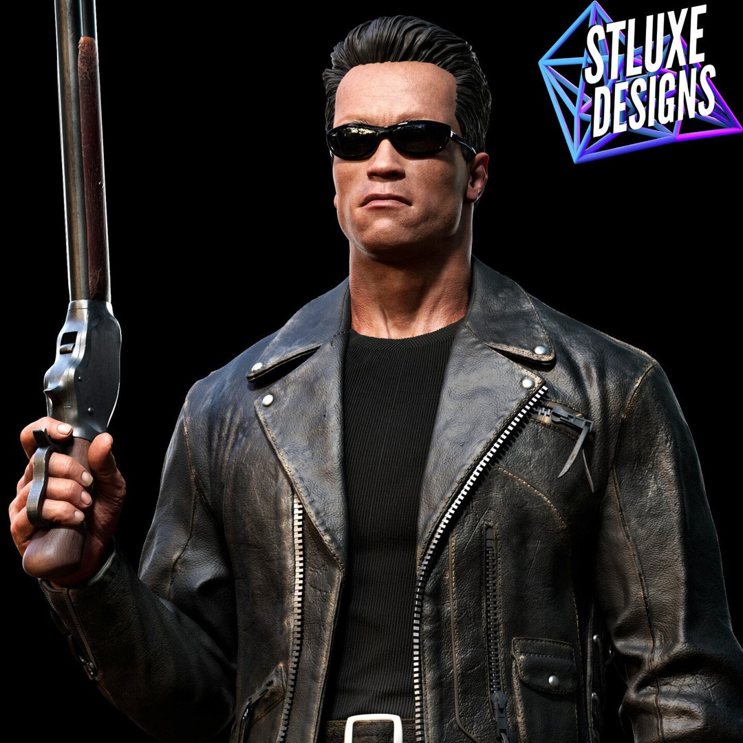 Terminator Comic Tv Series Movie Game Action 3D STL File Printer,figure ...