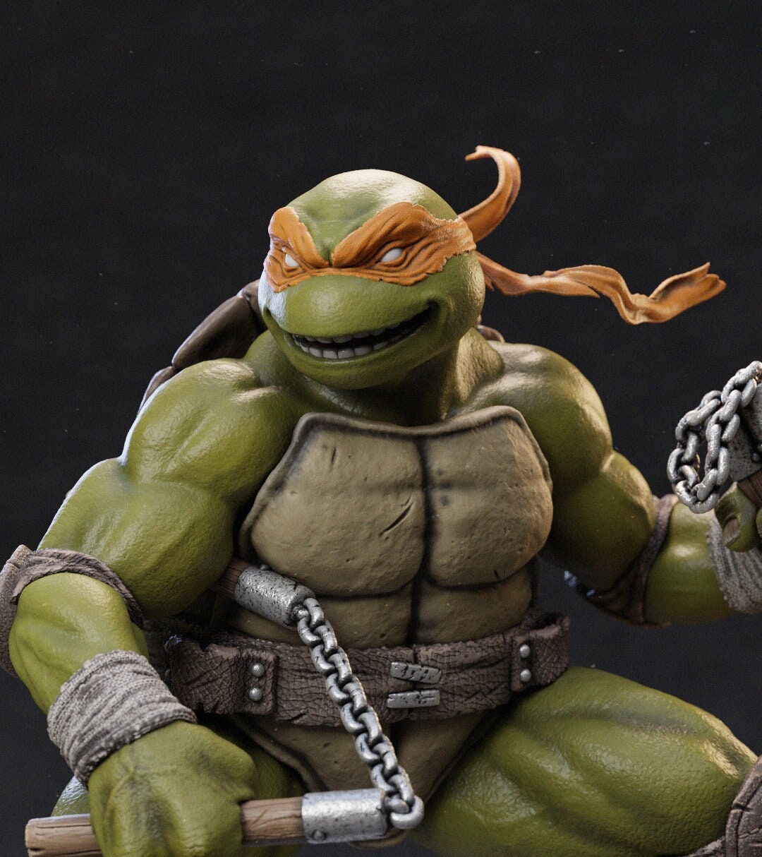 Michelangelo Stl for 3d Printing,tmnt Figure,tmnt Stl, Figure Stl, 3d ...