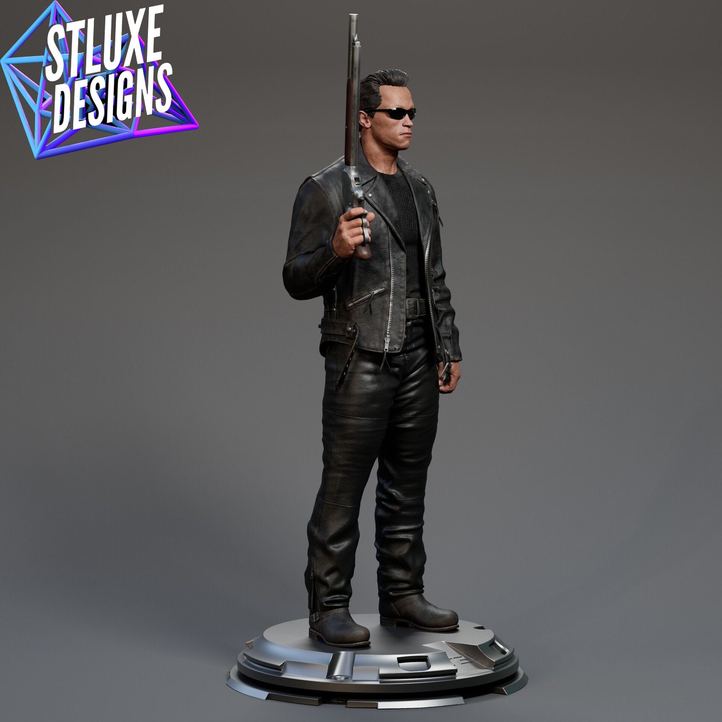 Terminator Comic Tv Series Movie Game Action 3D STL File Printer,figure ...