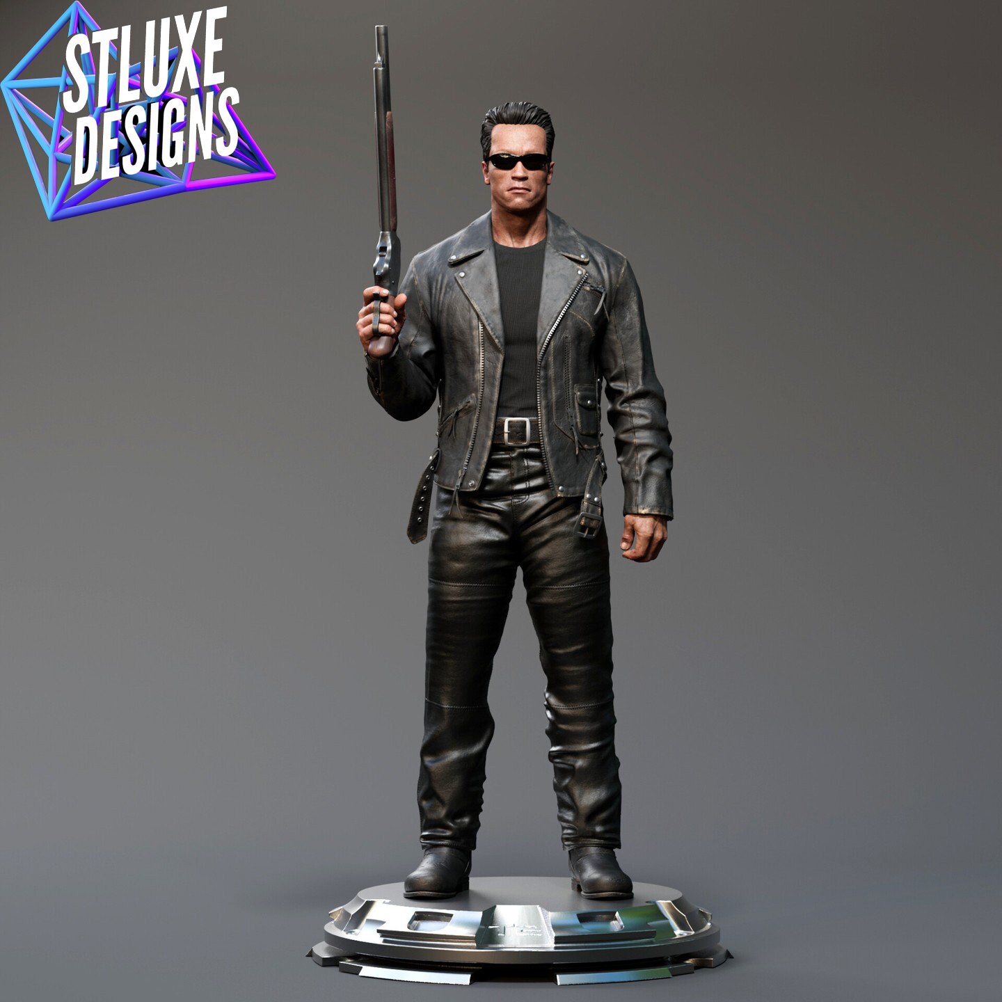 Terminator Comic Tv Series Movie Game Action 3D STL File Printer,figure ...