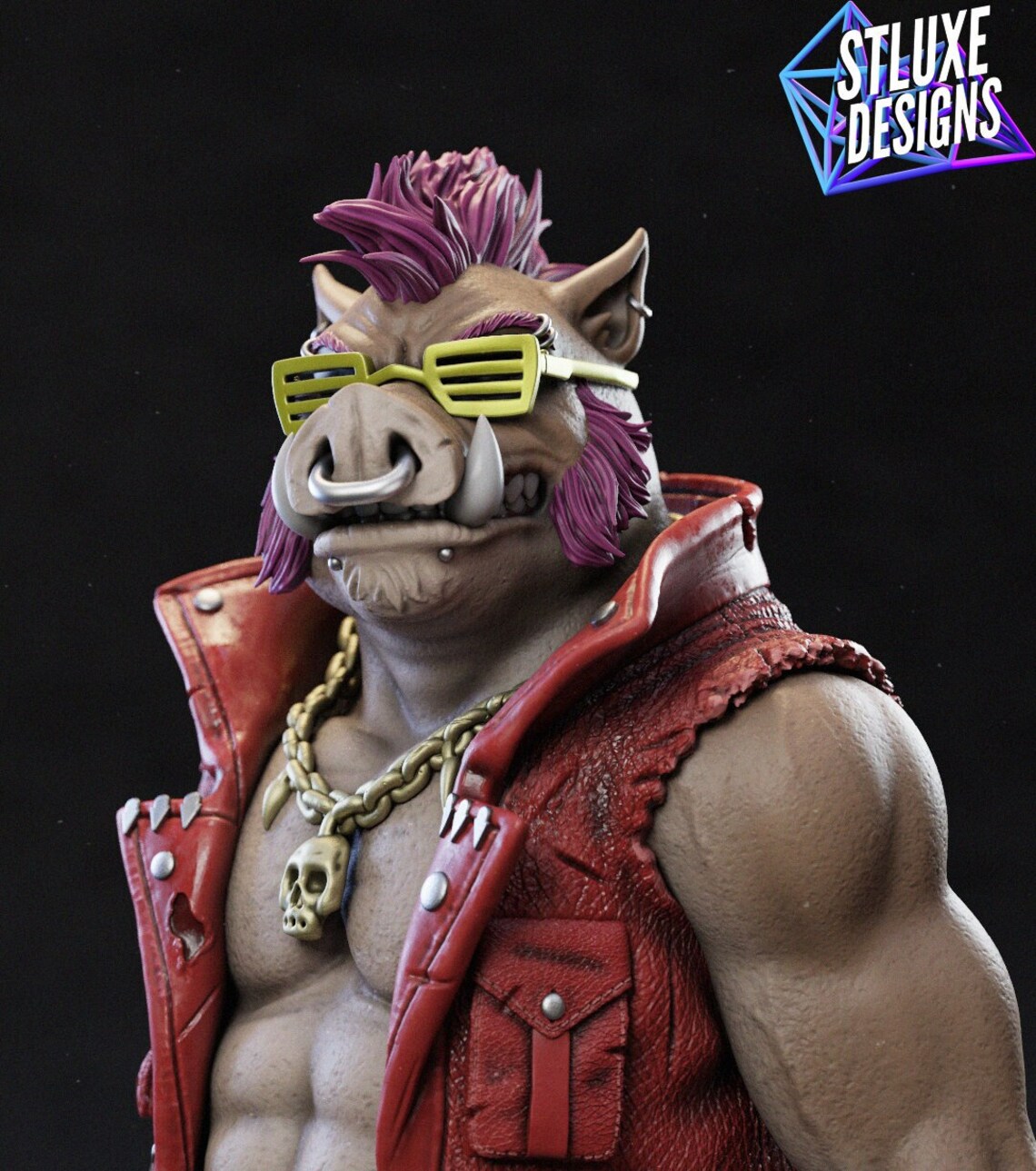 TMNT Bebop STL File for 3D Printing,tmnt Stl,tmnt Miniatures STL File ...