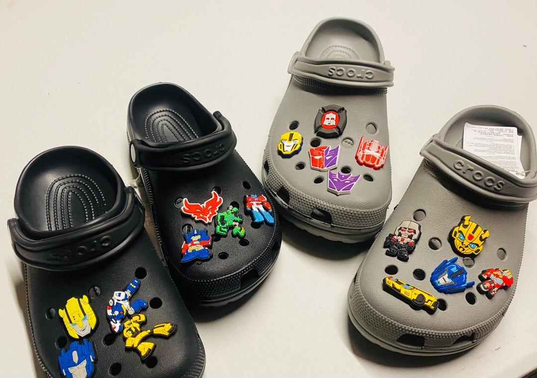 Transformers Crocs Charms - Etsy Australia