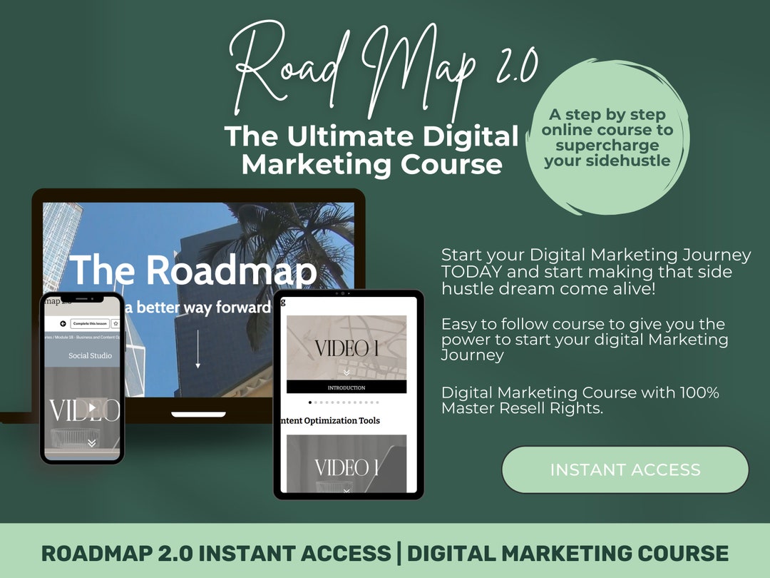 Ultimate Digital Marketing Course | Roadmap 2.0 | Roadmap to Riches ...