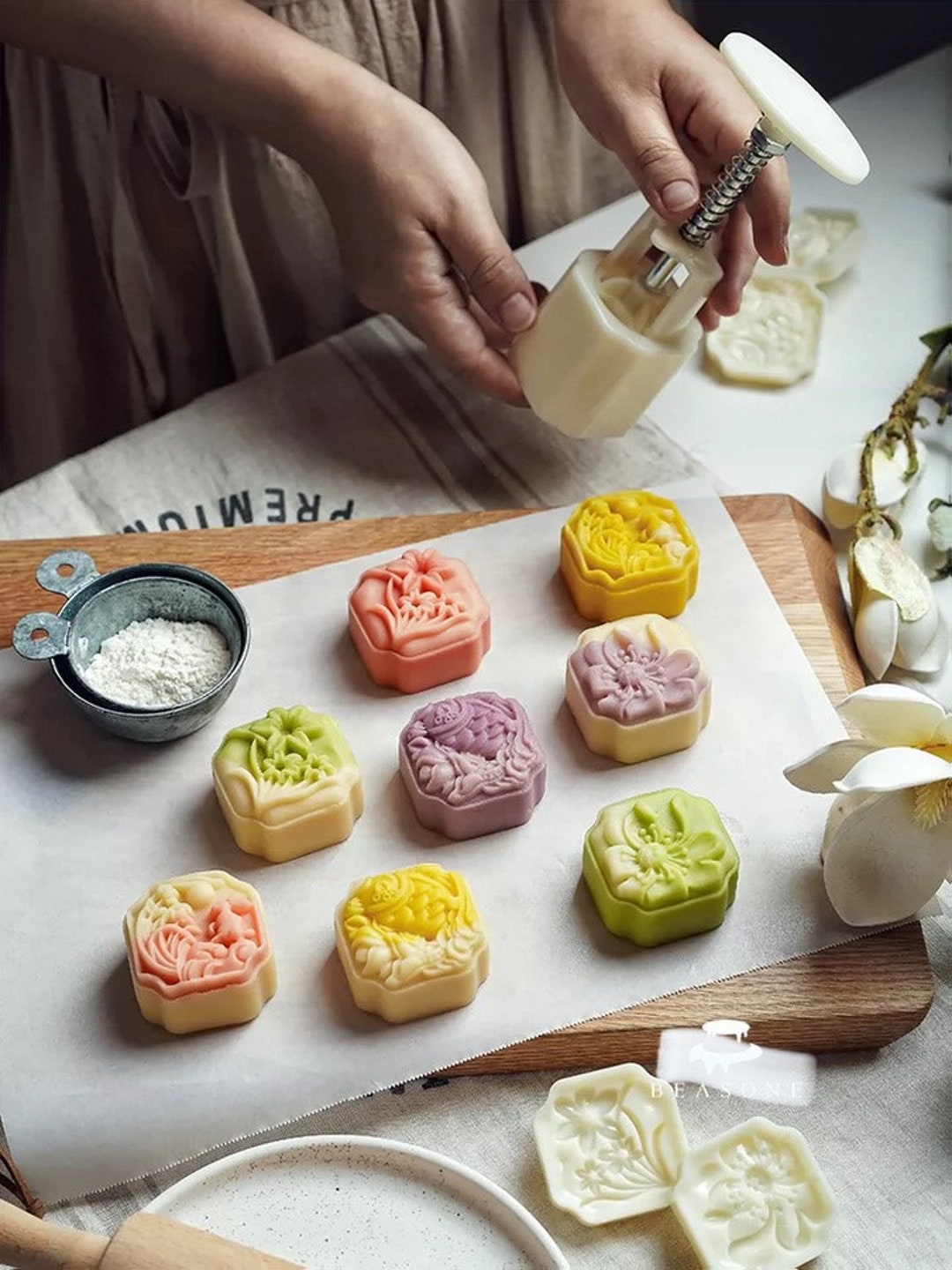 Chinese Koirala,lucky Fish Mooncake Mold,mung Bean Cake, Pastry Mold - Etsy