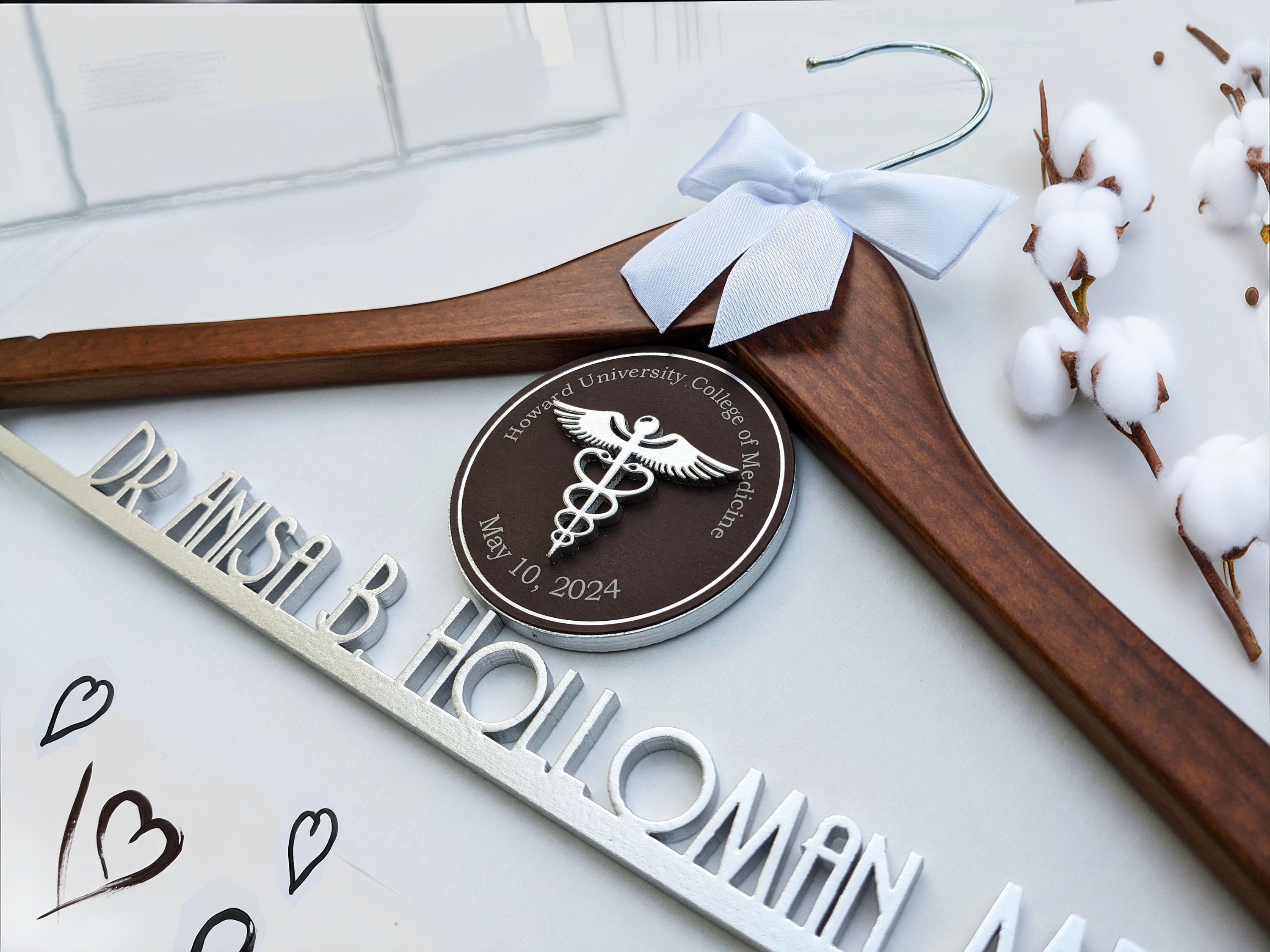 Medical Hanger, Doctor Hanger, White Coat Hanger, White Coat Hanger ...