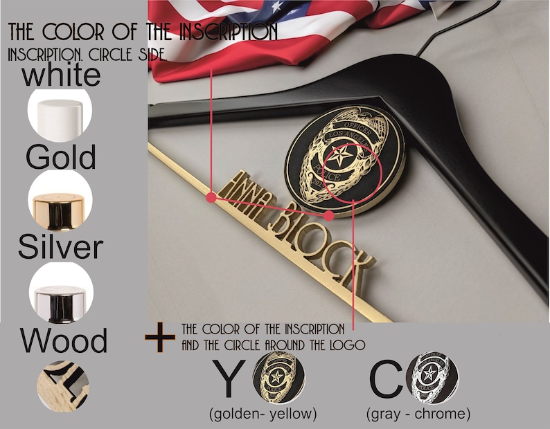 Officer Gift, Officer Hanger, Police Academy Graduation Gifts, Cop ...