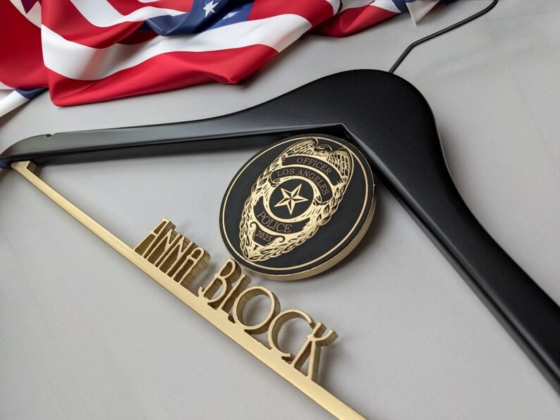 Officer Gift, Officer Hanger, Police Academy Graduation Gifts, Cop ...