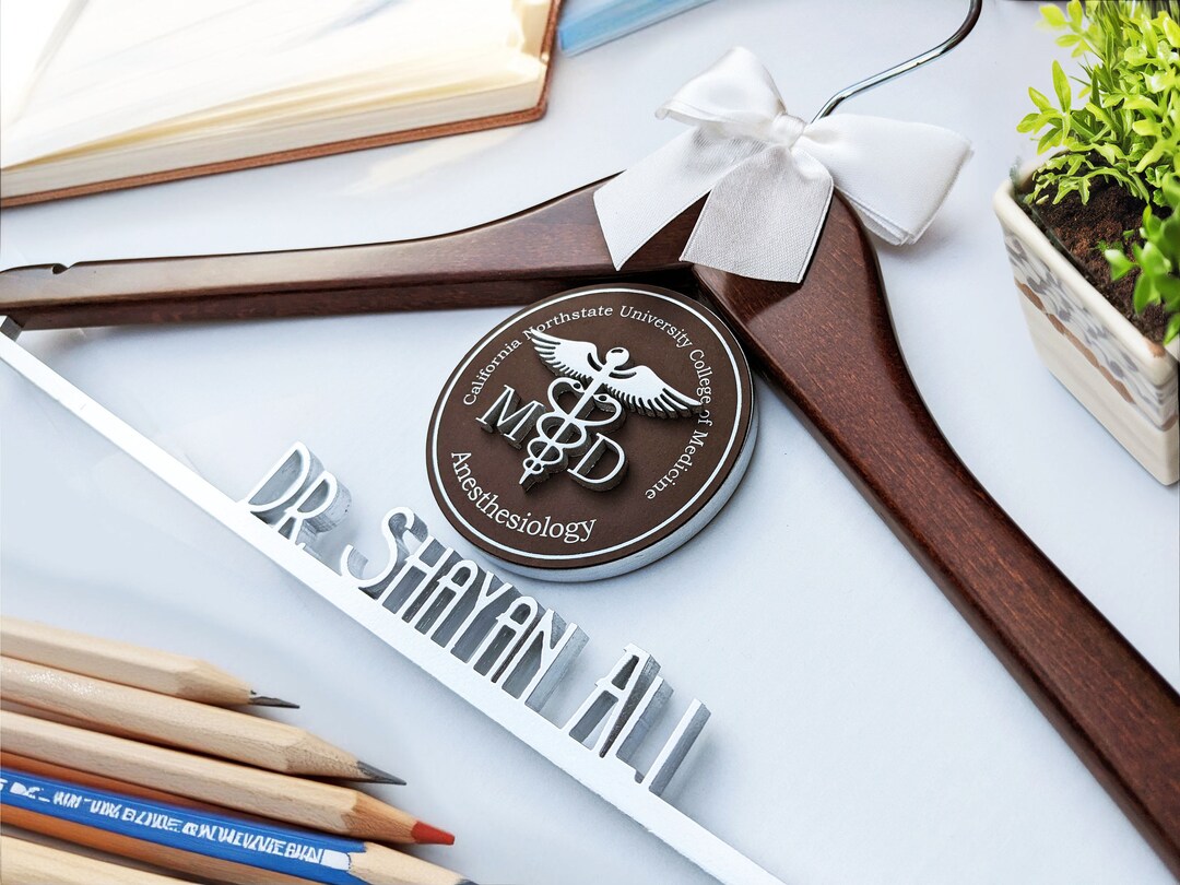 Medical Hanger, Doctor Hanger, White Coat Hanger, White Coat Hanger ...