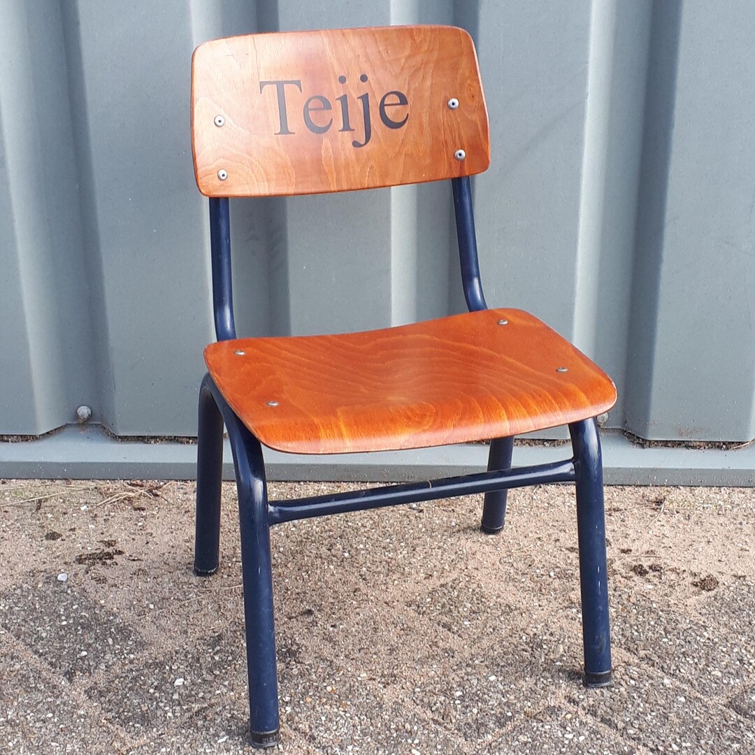 Retro / Vintage Children's Chair With Name - Etsy