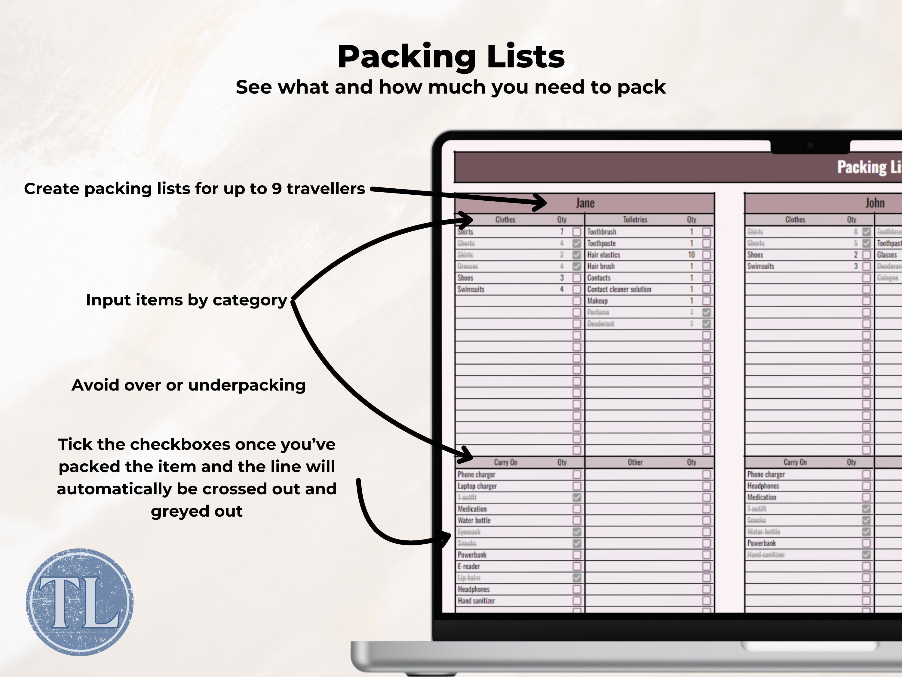 Ultimate Travel Planner Google Sheets Travel Spreadsheet Template ...