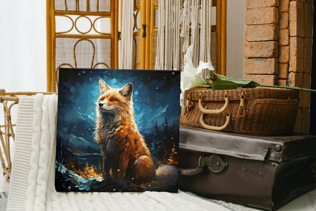 Beautiful Magical Mystic Enchanted Fox Wonderful Landscape Forest ...
