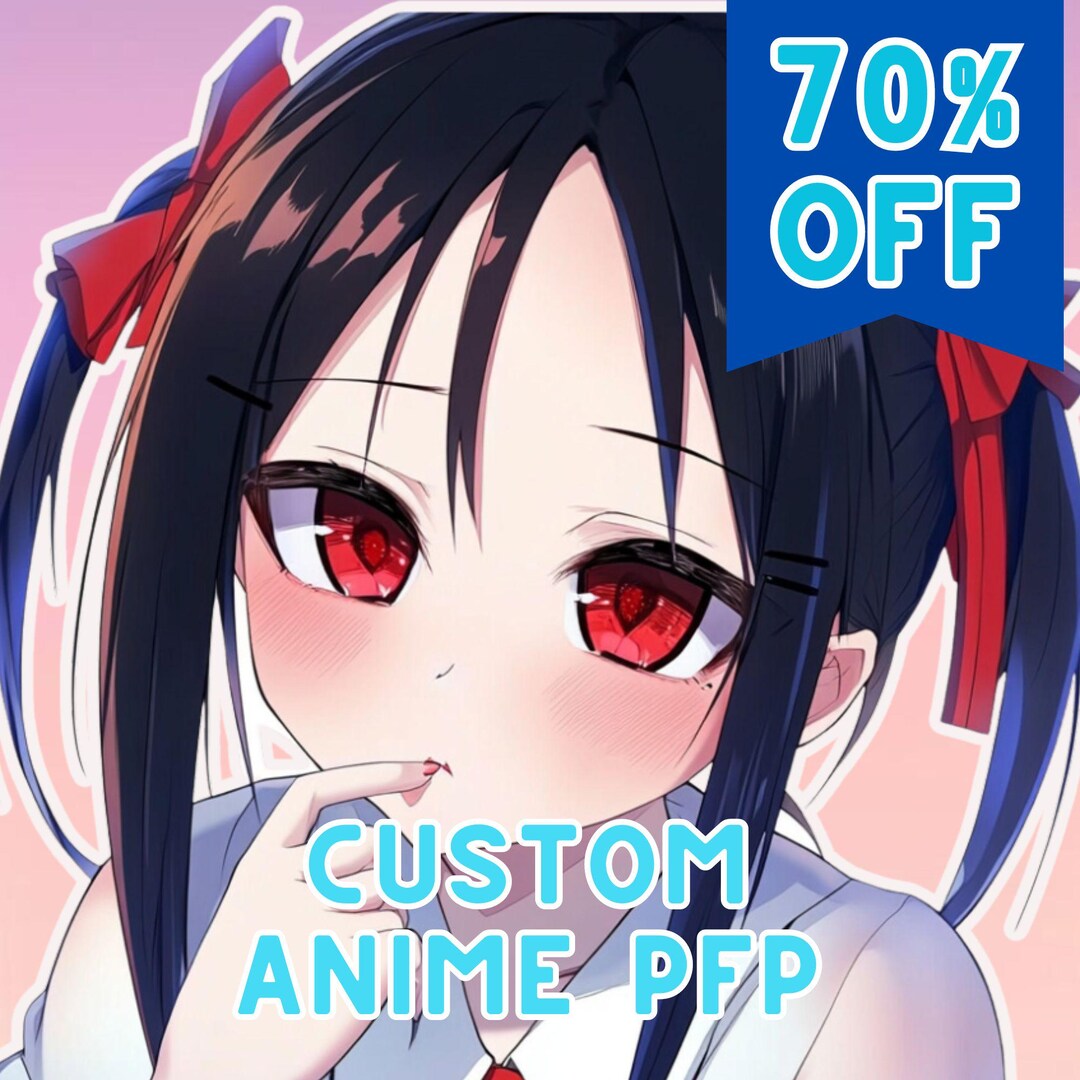 CUSTOM Anime PFP Anime Avatar PFP Art Twitch Profile Picture ...