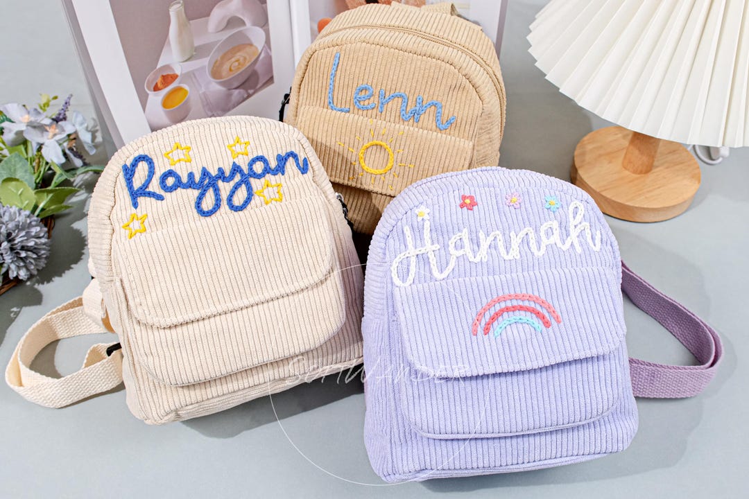 Customizable Preschool Backpack - Personalized Mini Backpack for Kids ...