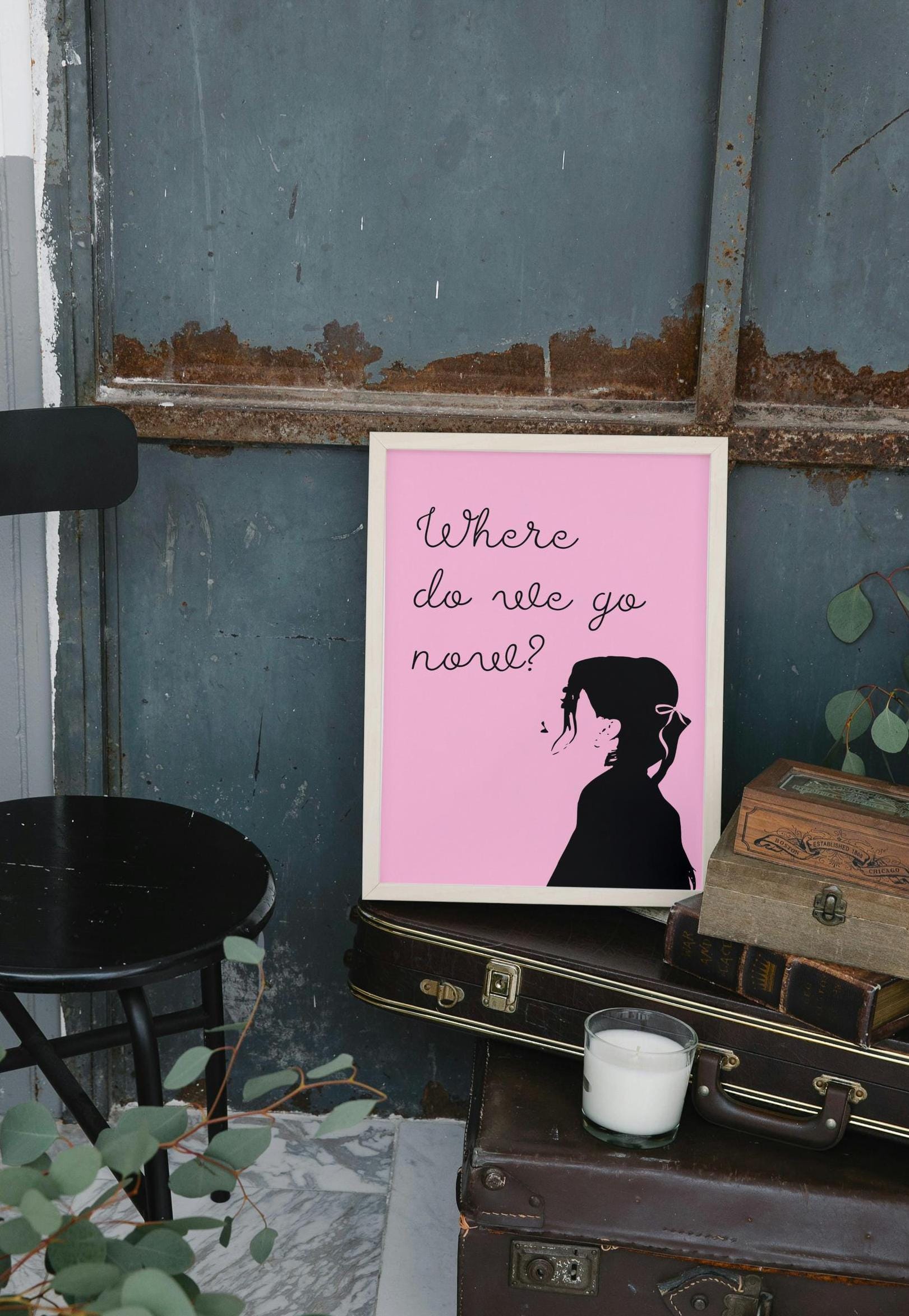 Gracie Abrams "where Do We Go Now?" Poster - Indie Music Printable Wall ...