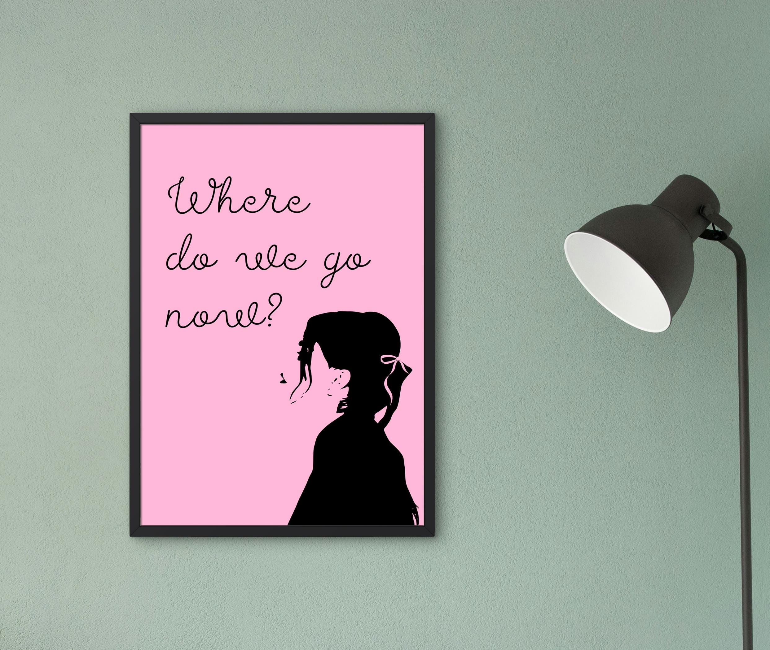 Gracie Abrams "where Do We Go Now?" Poster - Indie Music Printable Wall ...