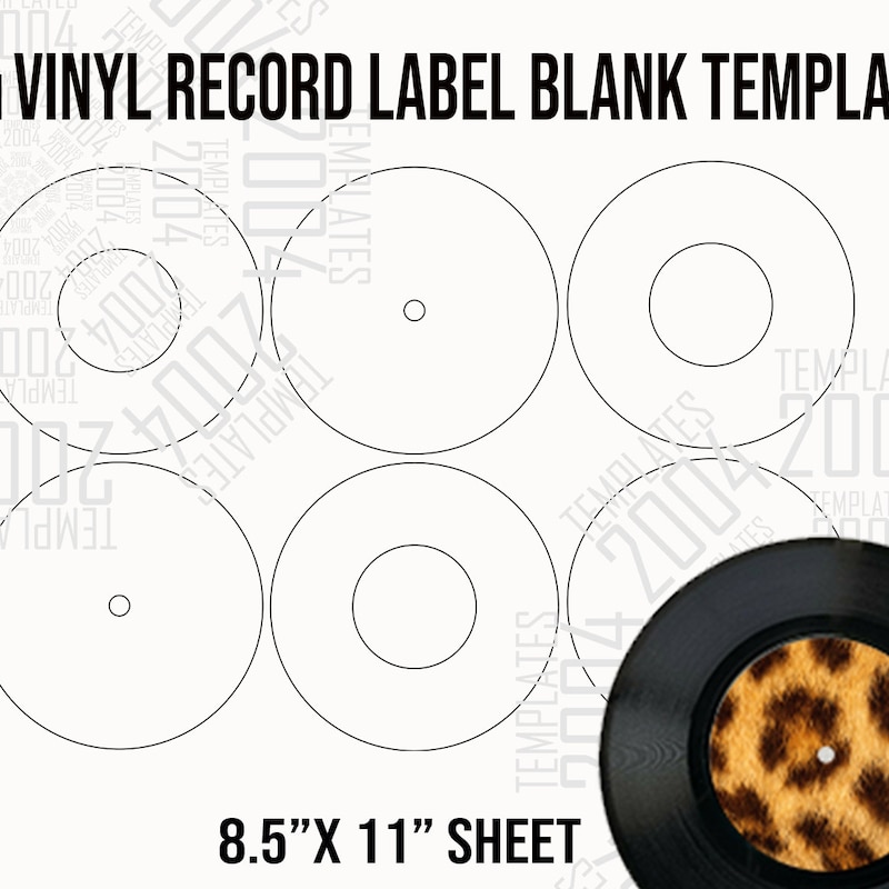 Vinyl Record Labels - Etsy
