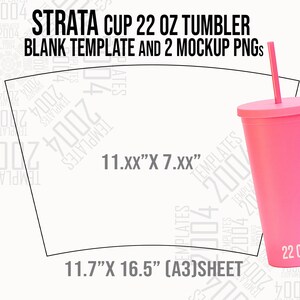 Strata Bundle Svg, Bundle Template, Strata 16 Oz Svg, Strata Skinny 16 ...