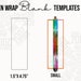 Small Pen Wrap Template SVG, PNG, PDF (digital Download) - Etsy
