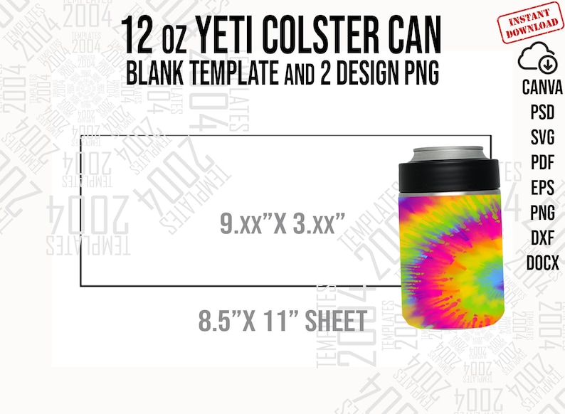 YETI Rambler 12 Oz Colster Svg, Yeti Personalized Template, Yeti ...