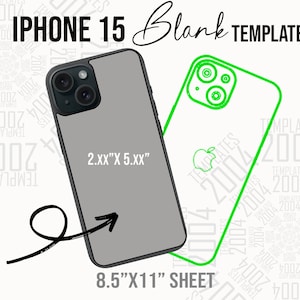 IPhone 15 Template, iPhone Template, Phone Case Template, iPhone 15 Svg ...