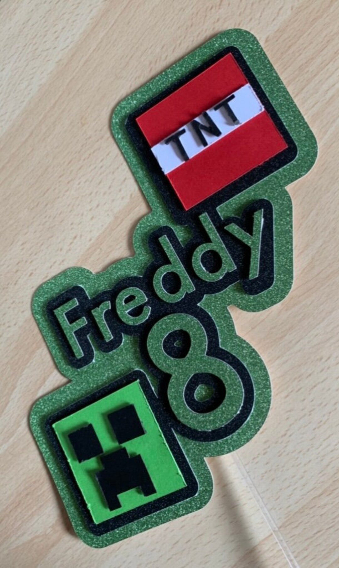 Minecraft Cake Topper - Etsy