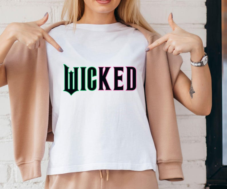 Wicked Font - Spooky Alphabet & Numbers, Team Glinda Elphabet Png, Svg ...