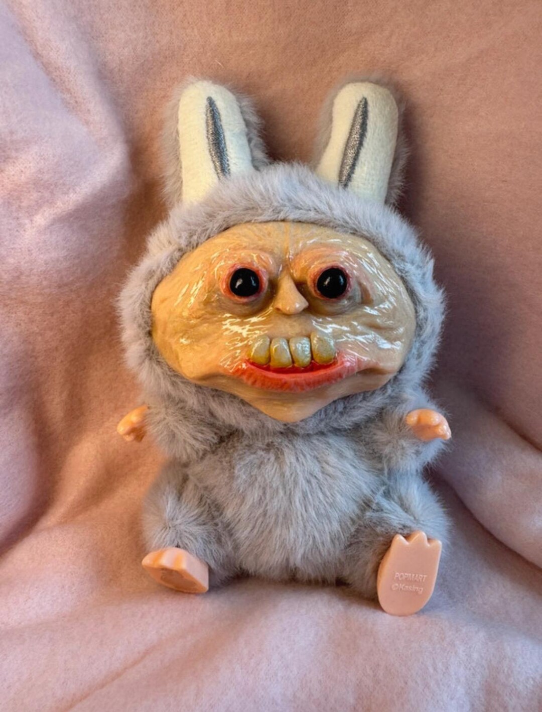 Custom Labubu – Grotesque and Endearing Creature. Horror Doll. Unique 1 ...