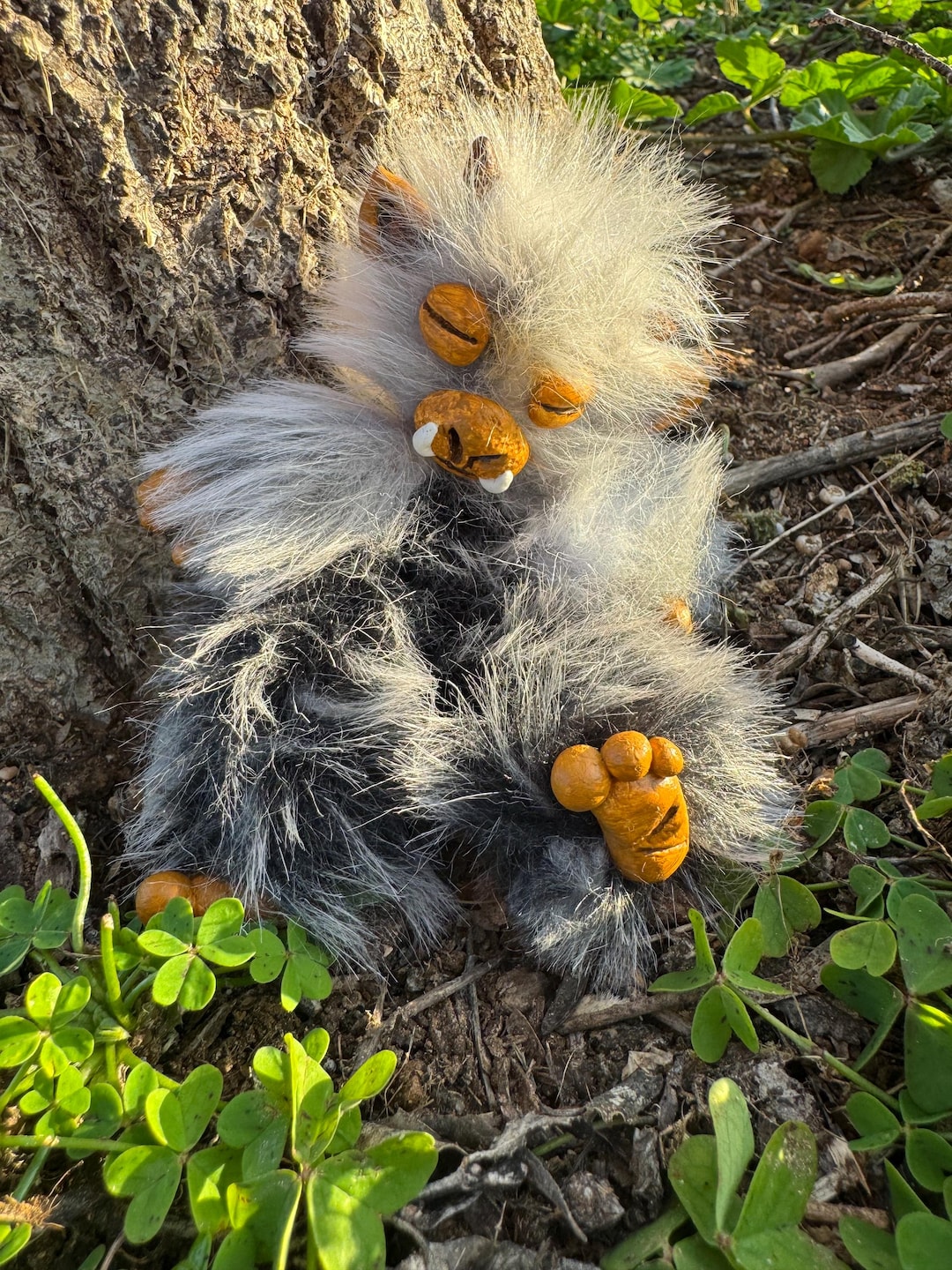 Baby Monster Mythological Creature Enchanted Forest. Lucky Talisman ...