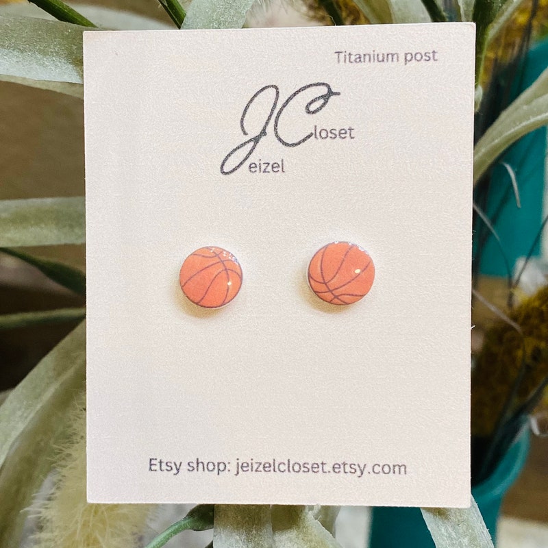 Basketball Star Earrings - Etsy