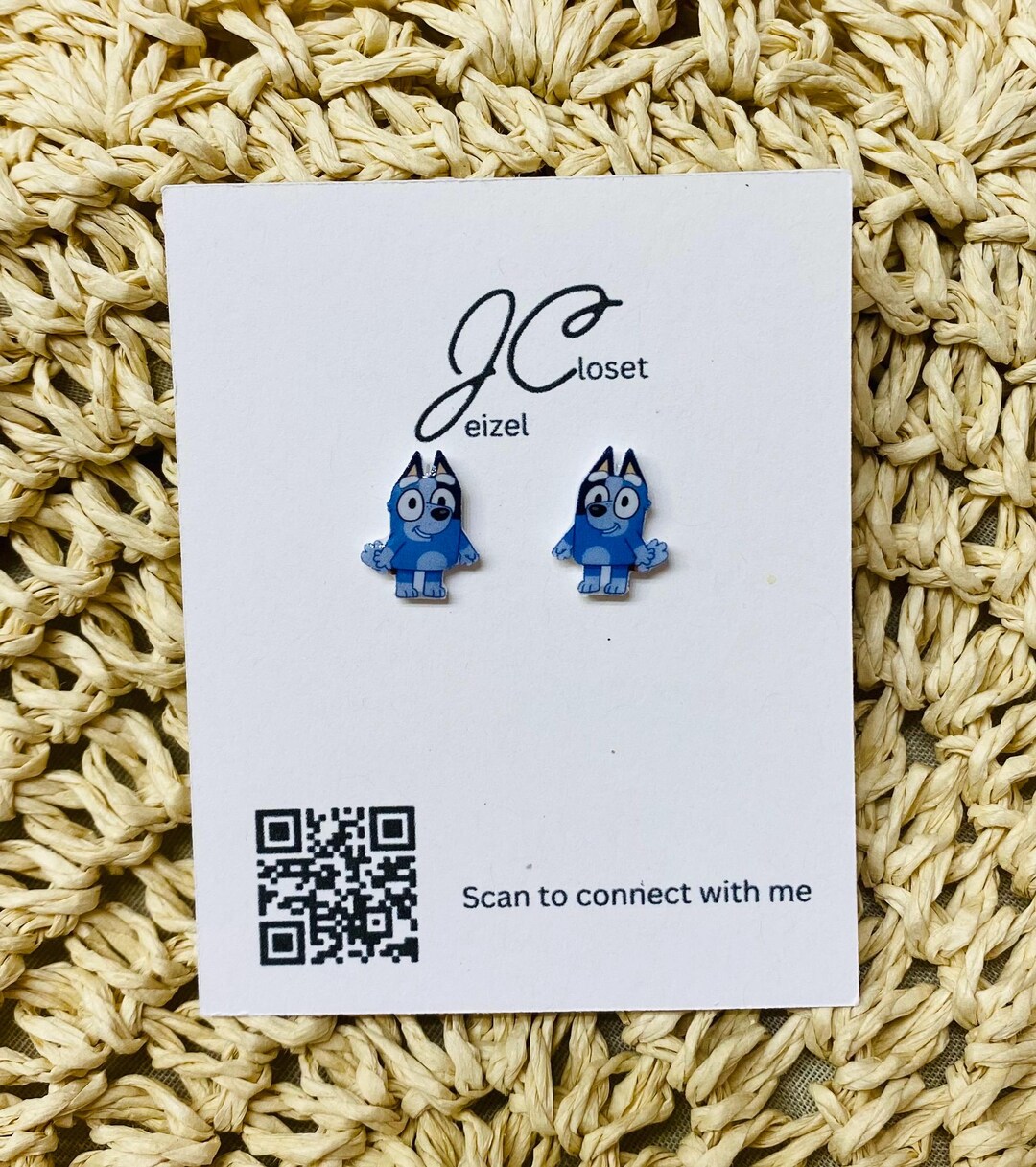 Socks on Bluey Dog Inspired Stud Earrings /titanium / Kids Earrings ...