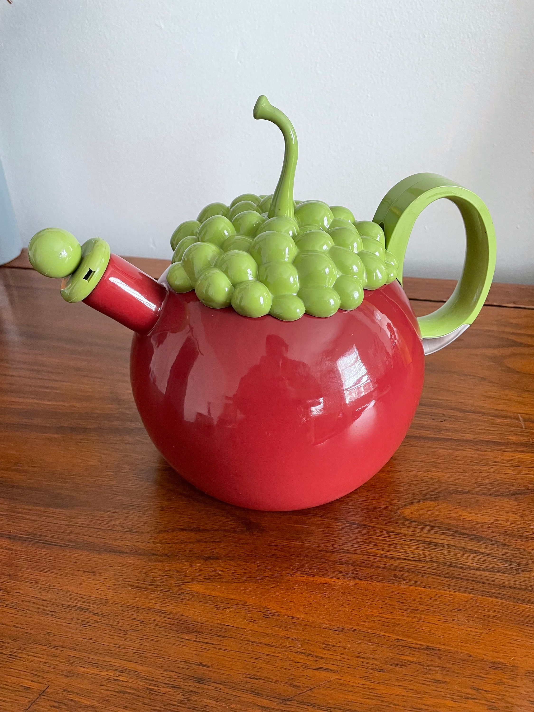 VINTAGE RARE Copco Grape Whistle Tea Kettle - Etsy
