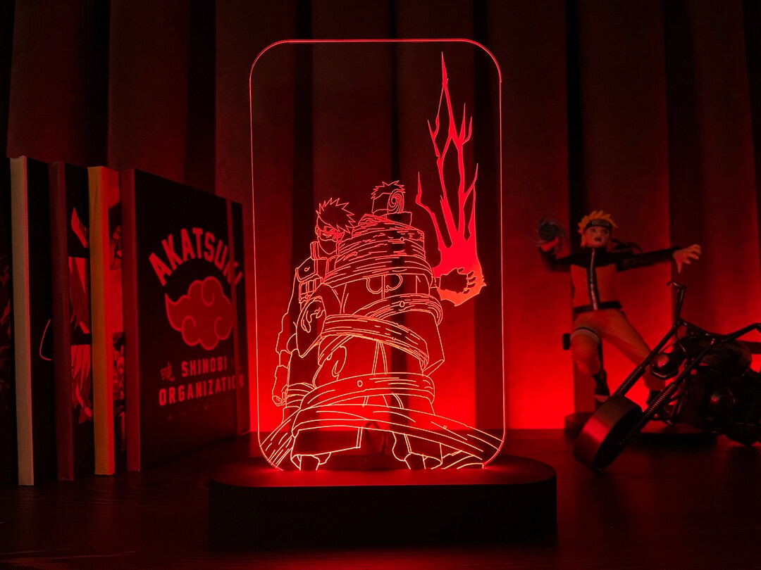 Anime Night Lamp, Christmas Night Light, Anime Led Light, 3D Anime ...